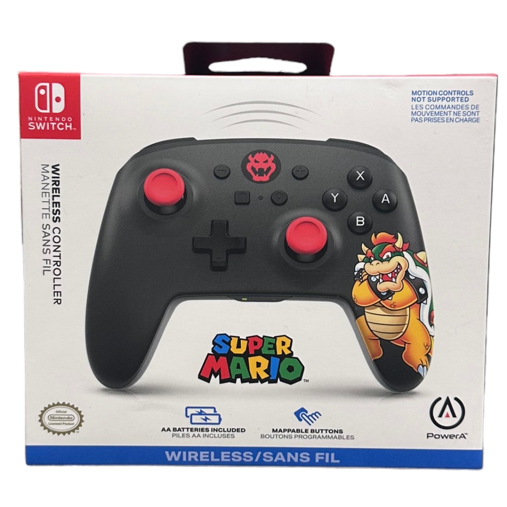 New Brand New & Sealed: Nintendo Switch Super Mario Wireless Controller ...